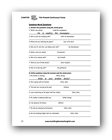 Building Blocks of English